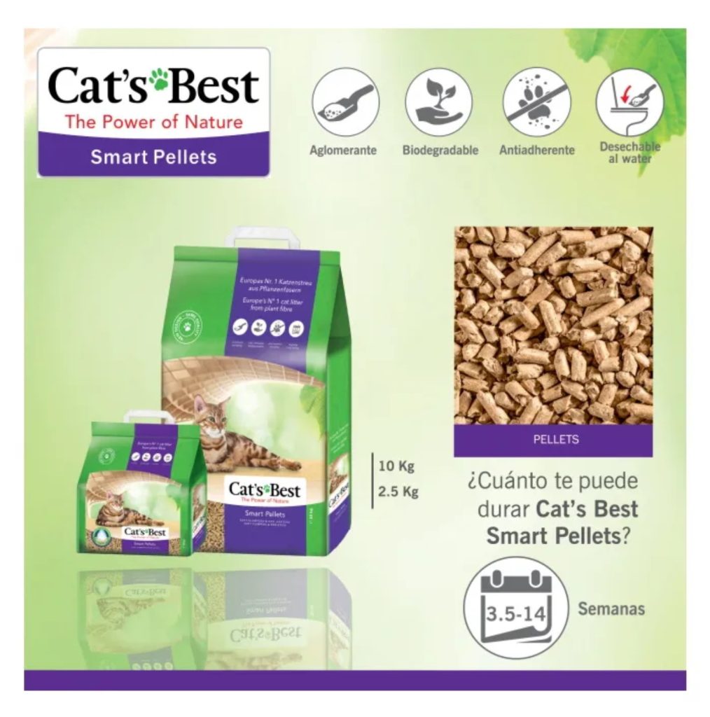 CAT’S BEST SMART PELLET – ARENA PARA GATOS – Don Pet